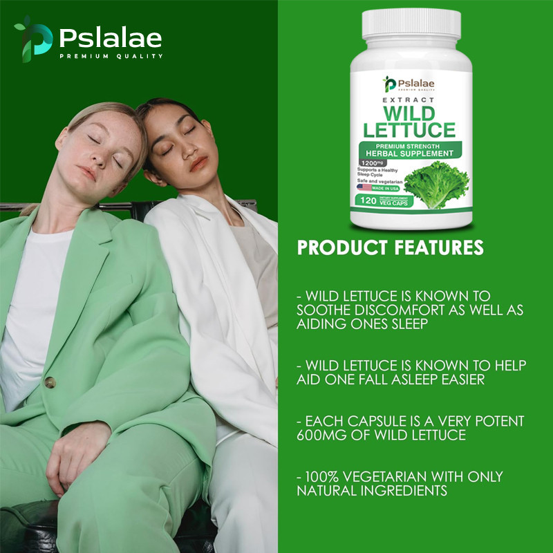 Pslalae wild lettuce extract, improves sleep cycle, enhances immunity ...