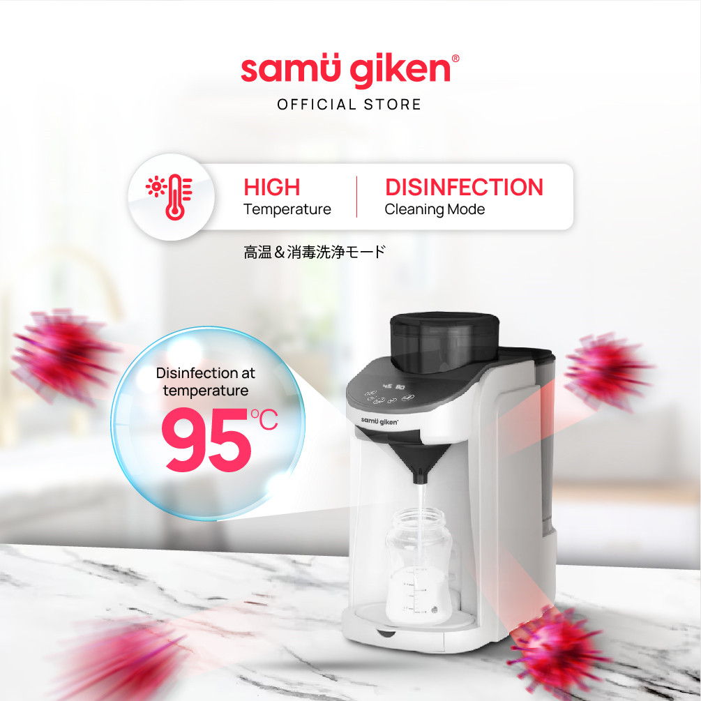 Samu Giken Baby Formula Milk Maker FMM10 - 1 Year Warranty | Shopee ...