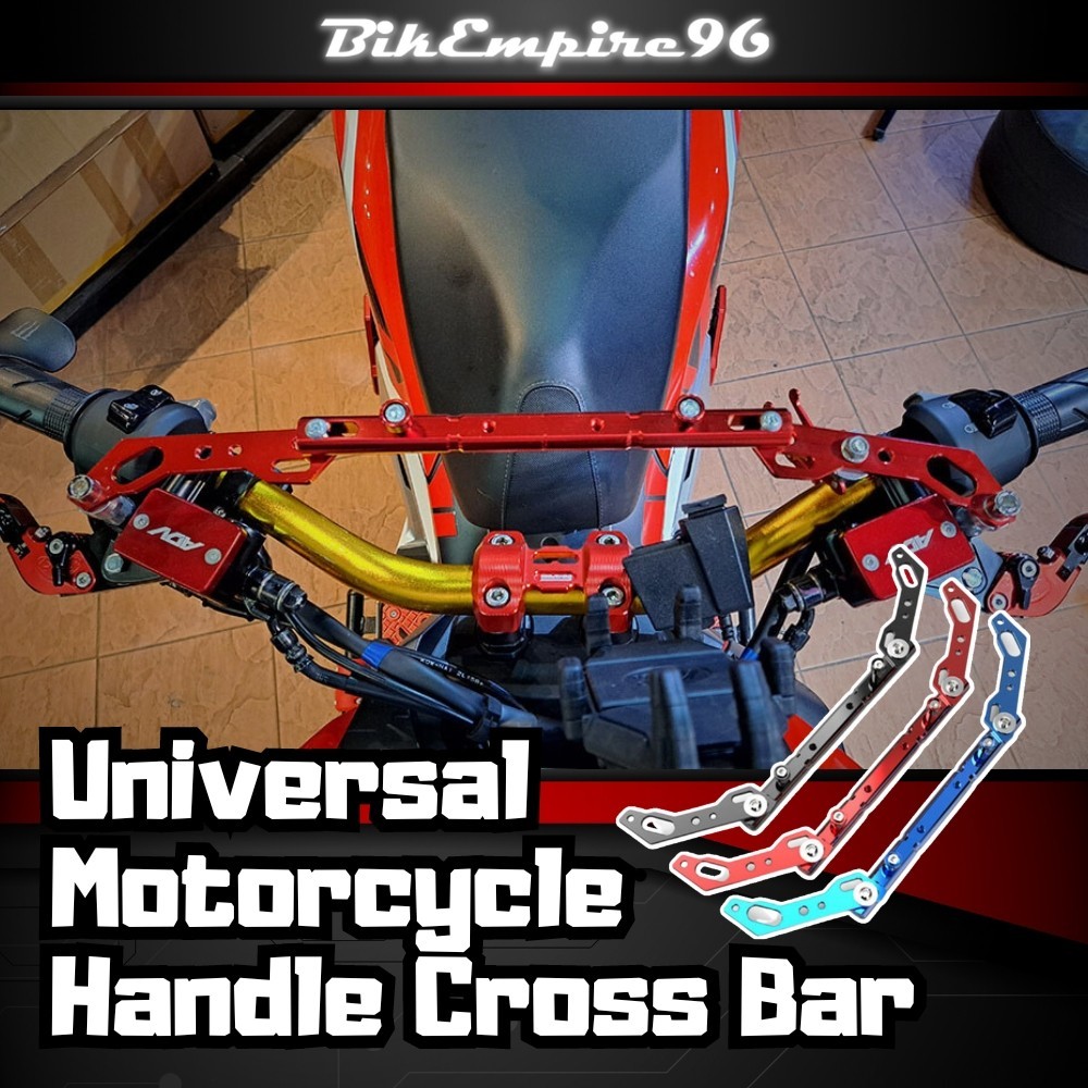 Universal Motorcycle Extension Bar Balance Bar Cross Bar Steering Wheel ...