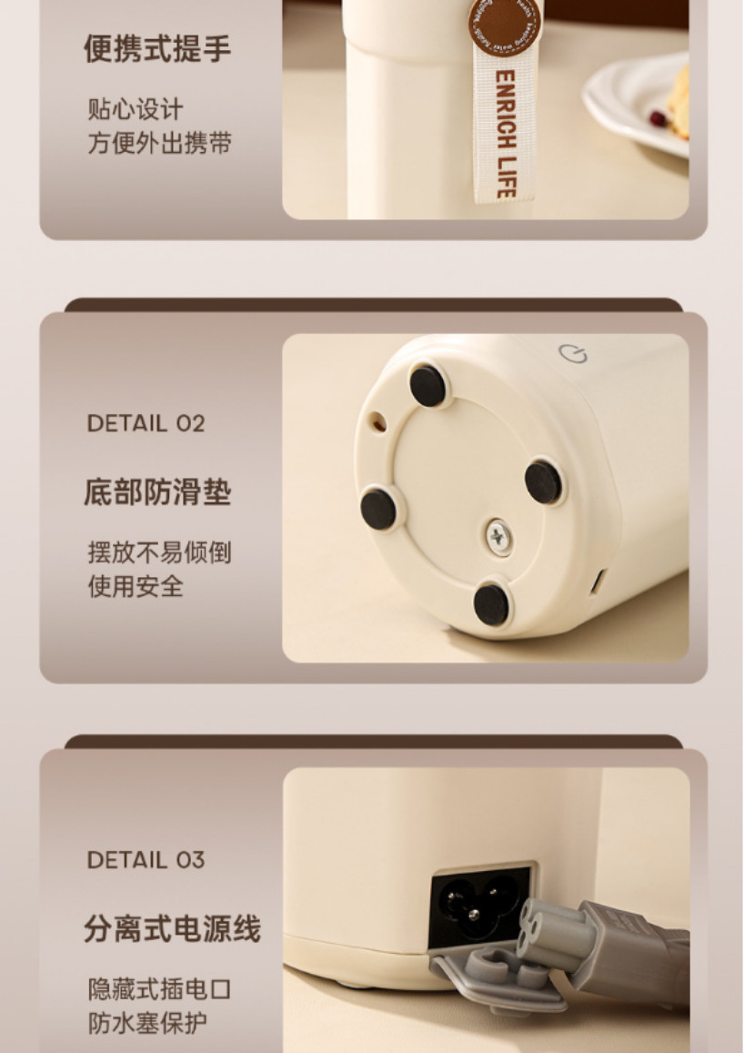 Malay Plug!! 300W Electric Kettle 500ml (220V+USB) Portable Travel 304 ...