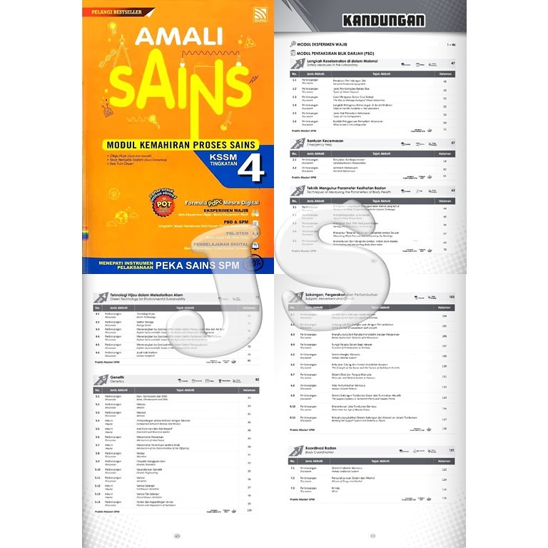 AMALI SAINS TINGKATAN 1 2 3 4 5 MODUL KEMAHIRAN PROSES SAINS ...