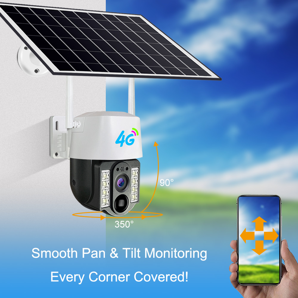 【Buy 2, Get 20% OFF】V380 Pro Solar CCTV Wifi Wireless Connect to Phone 4K Home 4G IP Security ...