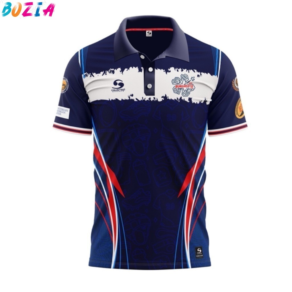 (bozia) [READY STOCK]BUNGA RAYA CUP JERSEY BY TRUSTED SHARKS | Shopee ...