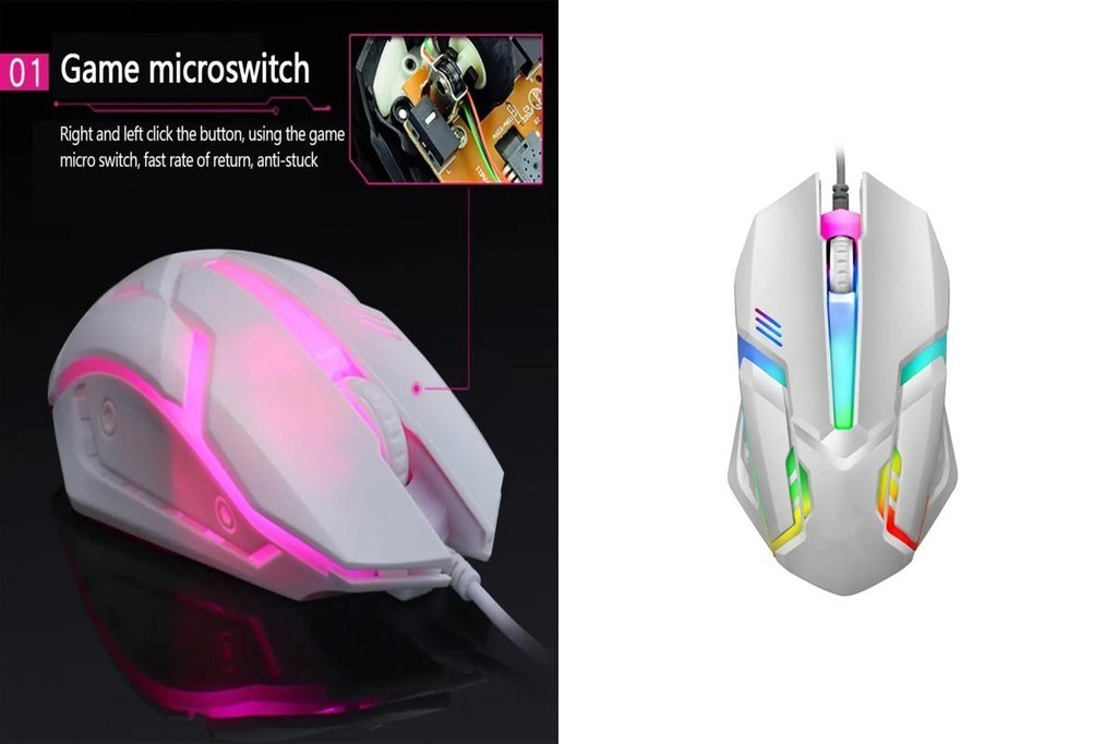 SN Usb Wired Mouse Ergonomic Gaming Mouse Rgb Gaming Mouse Usb Wired ...