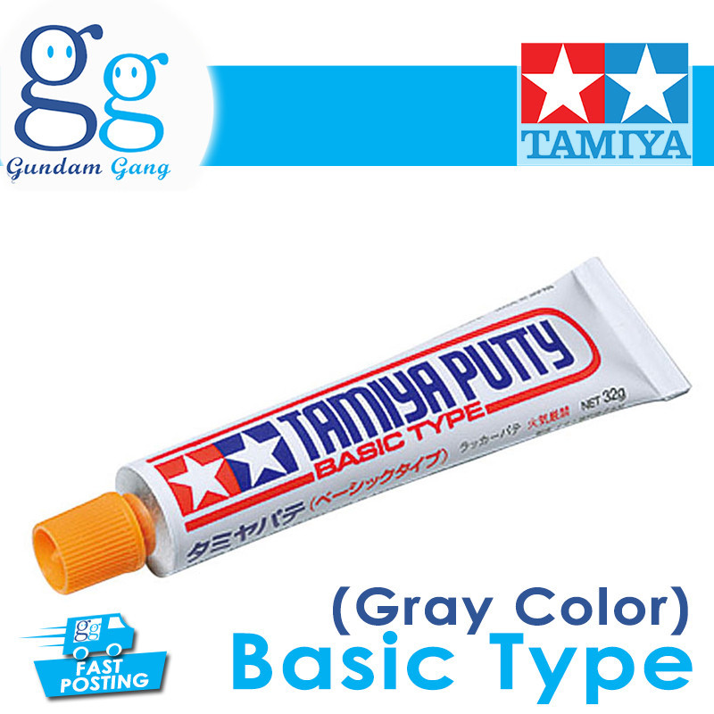 Tamiya Putty Basic Type Gray White 32g [Gundam Gang] | Shopee Malaysia