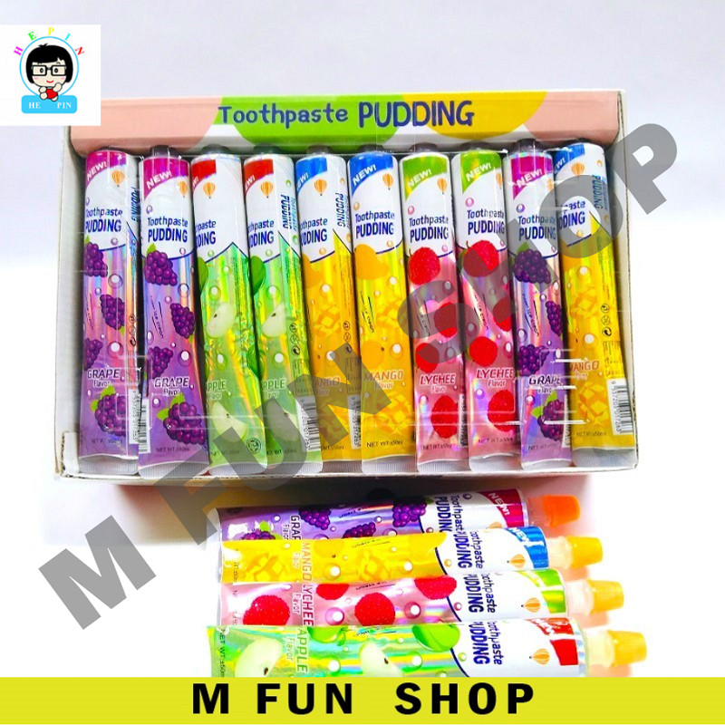 30Pcs Toothpaste Pudding Jelly Frozen Ice Cream Fruit Flavor (±50G x ...