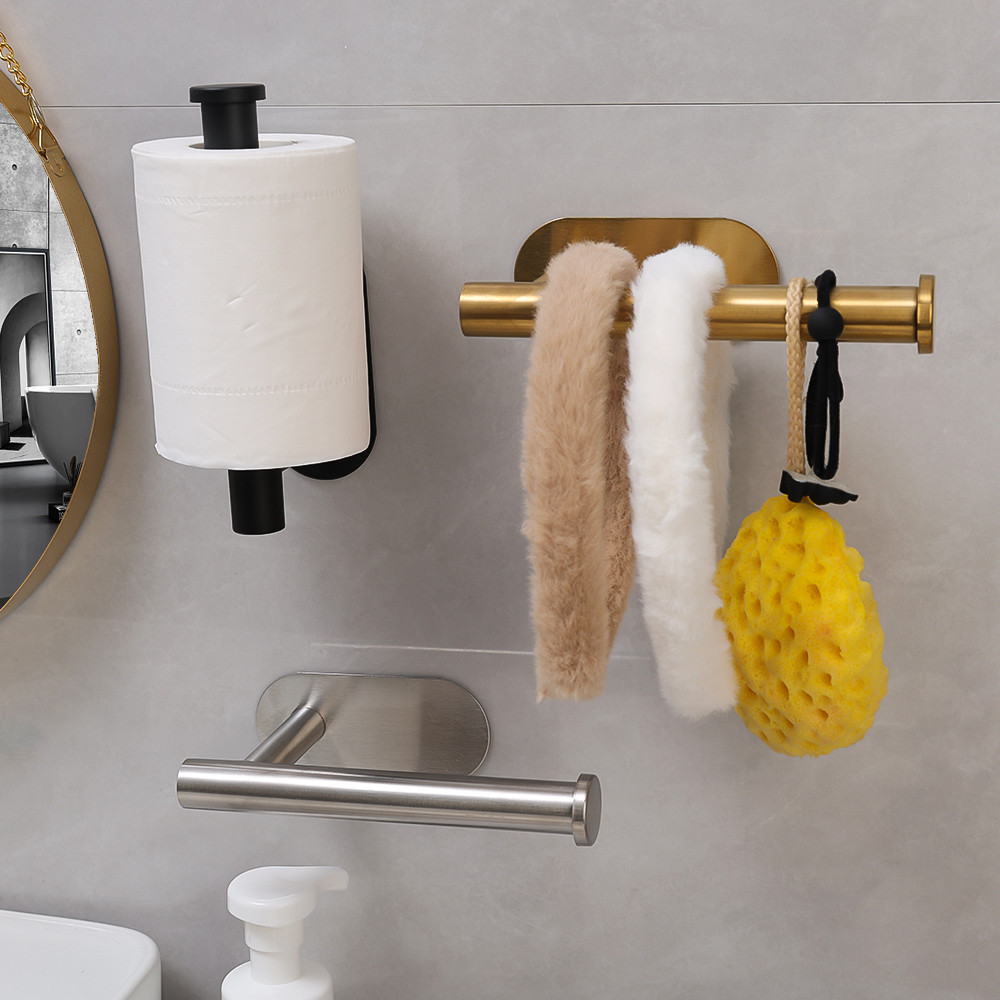 Stainless Steel Tissue Holder - Roll Paper Holder - With Screw -Wall ...