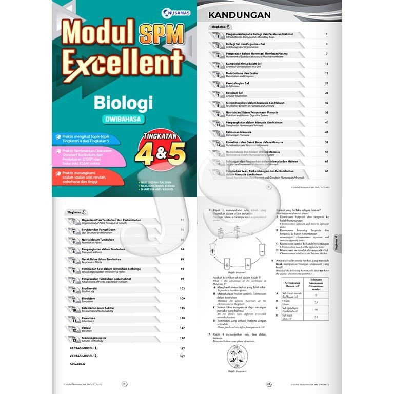 MODUL SPM EXCELLENT TINGKATAN 4&5 (2024) - Matematik / Matematik ...