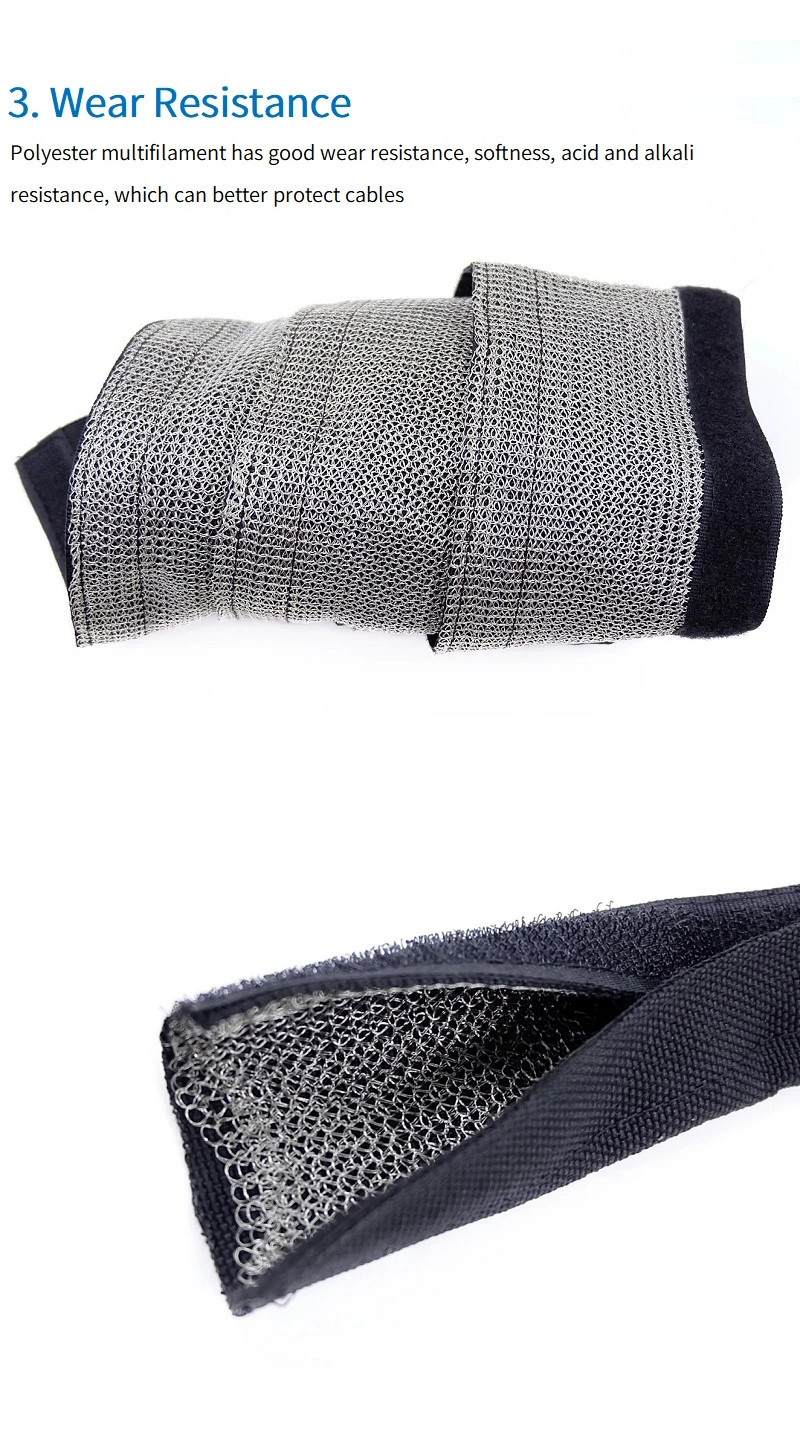 Shield Cable Sleeve Insulation Velcro Tape Nylon Harness Sheath ...