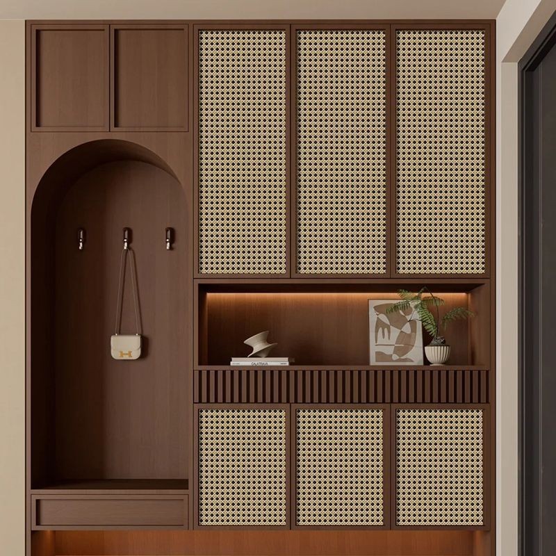 PVC Sticker Rattan Design Furniture Renovation Sticker 3D Self-adhesive ...