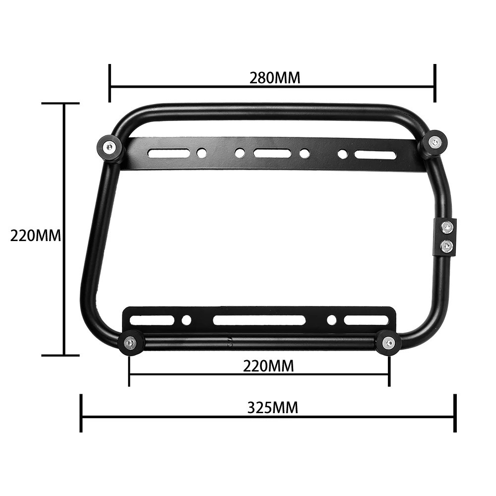 Universal 28L/35L Pannier DIY Quick Detachable Motorcycle Side Box ...