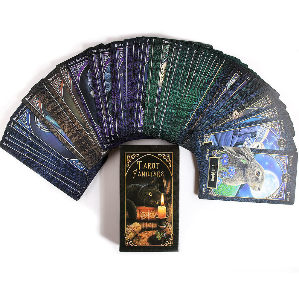 Tarot Familiars Tarot Deck Cards Fate Fortune Telling Card Games ...