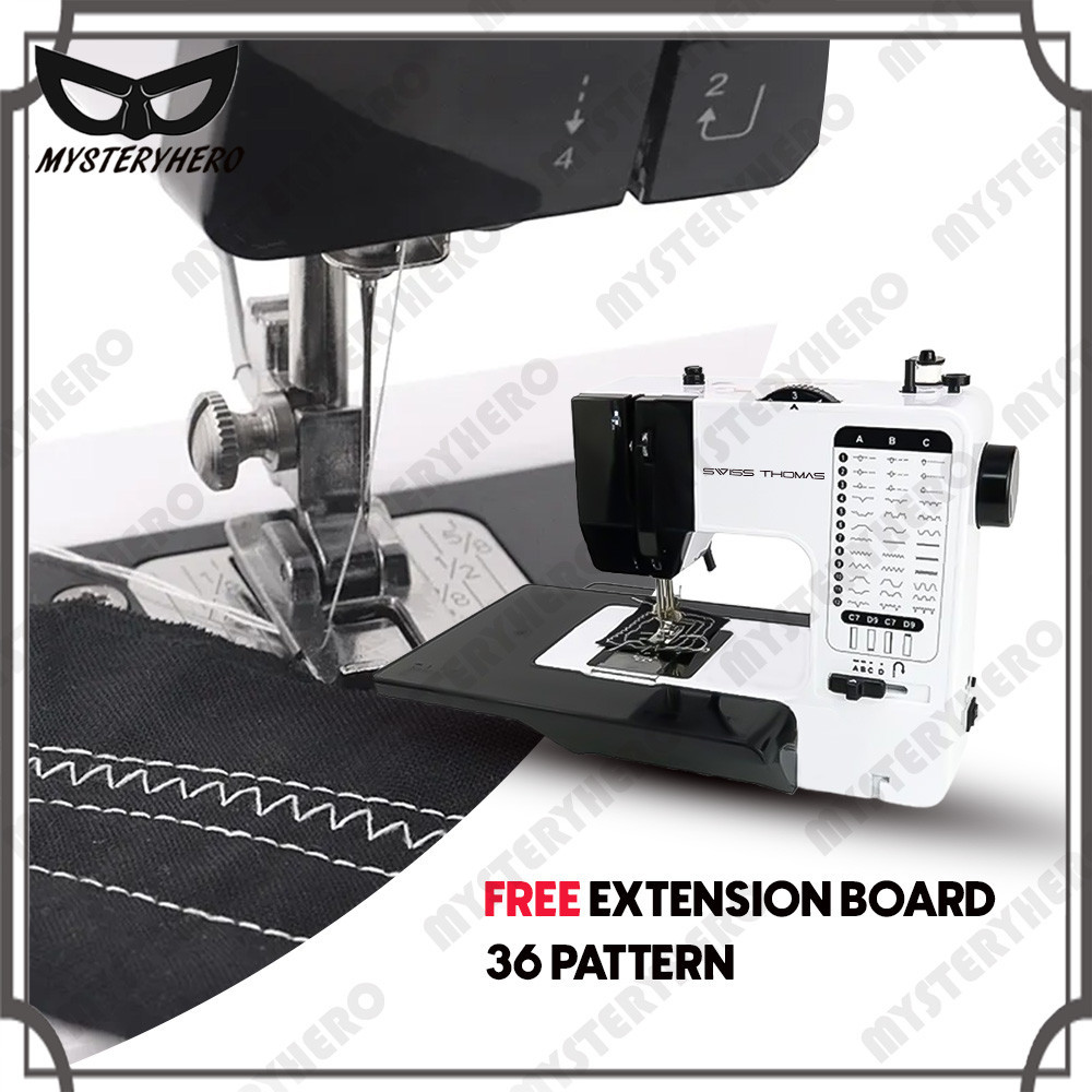 MysteryHero Multi-Purpose Sewing Machine Mesin Jahit Stitch Xpert 618 ...