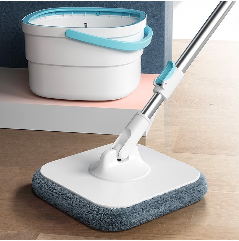 {1+3 EXTRA MOP HEAD} Automatic Mop Clean Dirty Water Separating Mop ...