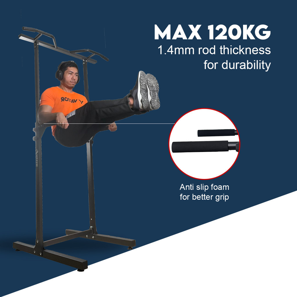 Vigor Fitness Power Tower Elite Chin Up Pull Up Bar / bar palang tarik ...