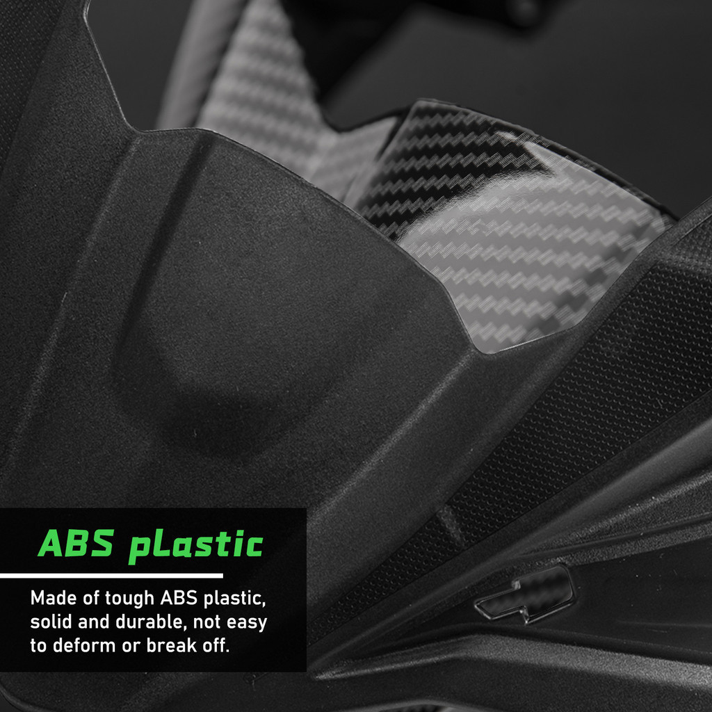 Motorcycle Front Upper Headlight Cowl Cover Winglet Nose Fairing ...