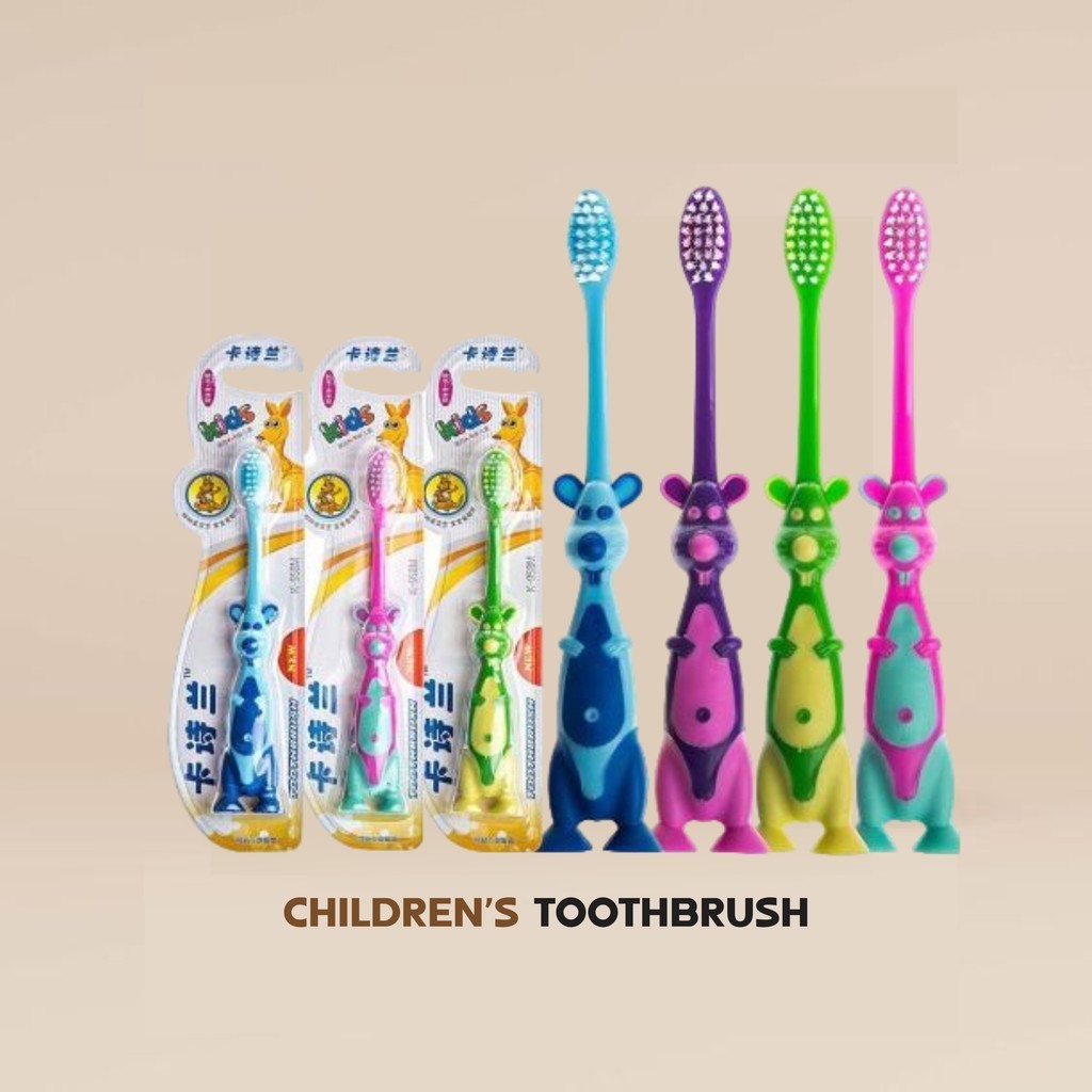 BSU High Quality Soft Hair Cartoon Kids Children's Toothbrush Cartoon ...