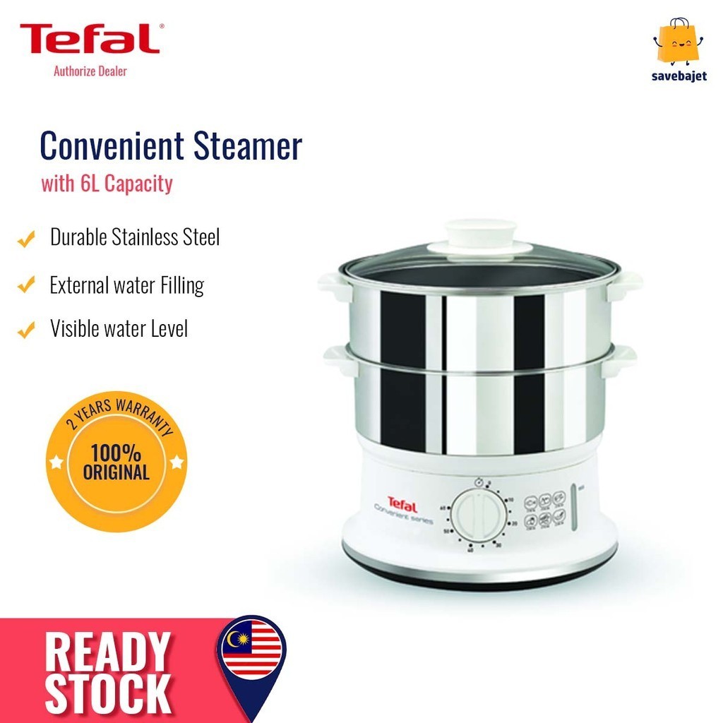 Tefal Pengukus Makanan Keluli Tahan Karat Convenient Stainless Steel ...