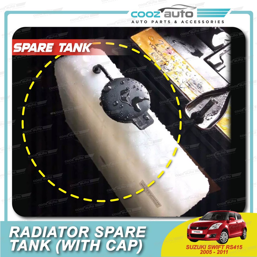 Suzuki Swift RS415 2005 - 2011 Radiator Water Spare Tank Second Bottle ...