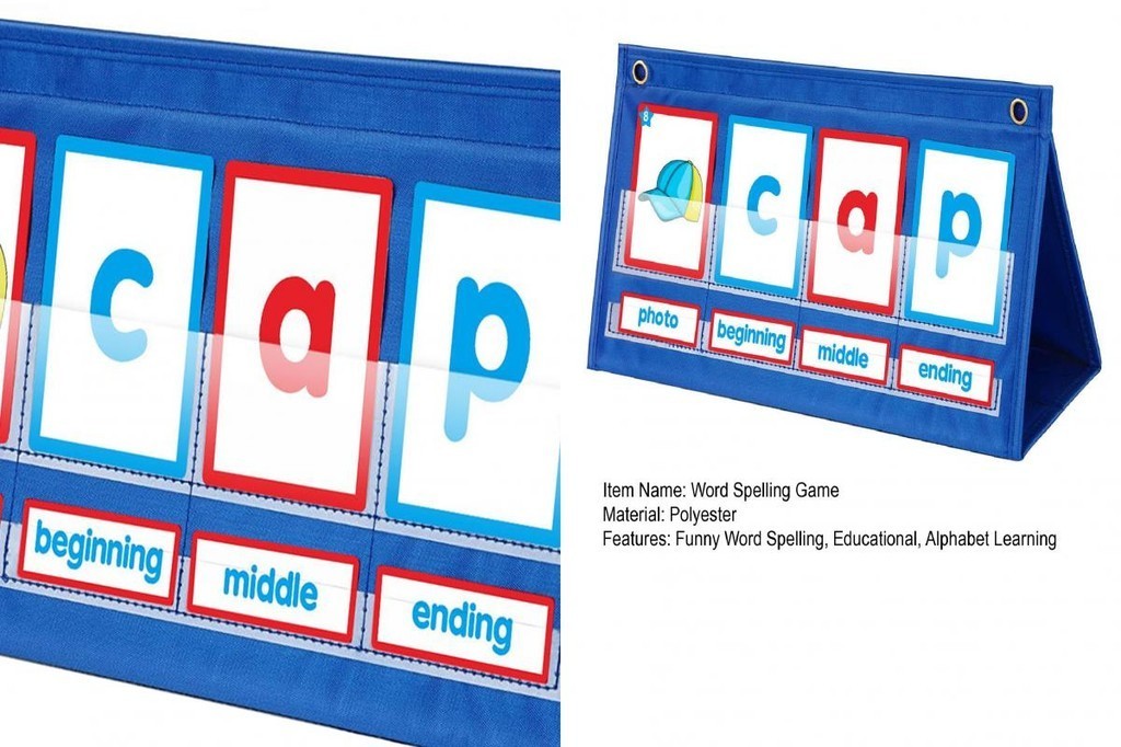 BF Word Spelling Game Cvc Word Blending Board Cvc Word Building Game ...
