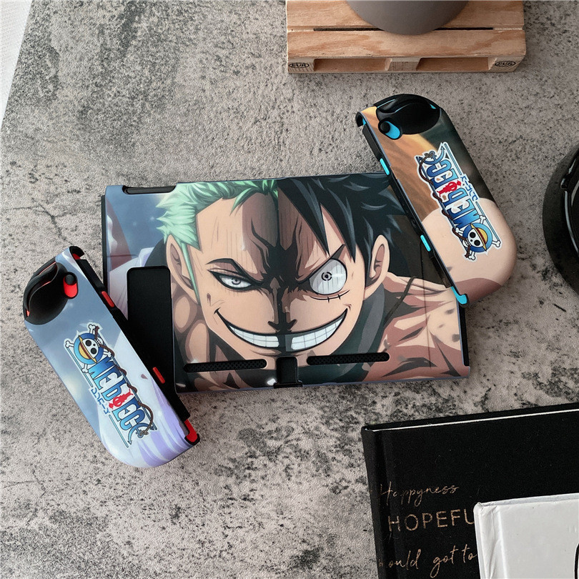 ONE PIECE Switch Case Soft TPU Slim Case Cover Luffy Zoro For Nintendo ...