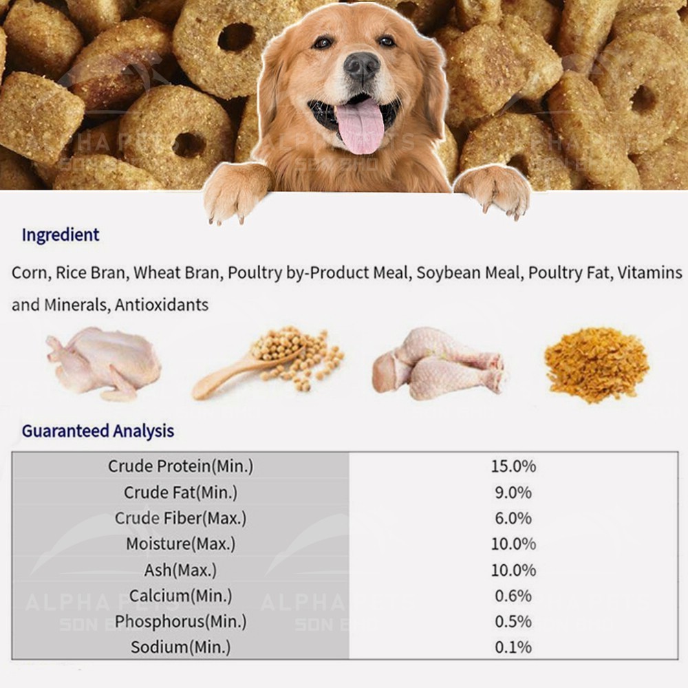 POODEE PETS IQ Dog Food 15kg Makanan IQ Dog Chicken Beef Lamb Dry Food ...