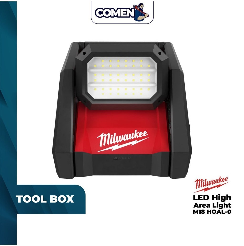 MILWAUKEE M18 LED High Performance Area Light M18 HOAL (Bare) 4000 Max Lumens Spotlight LED Work ...