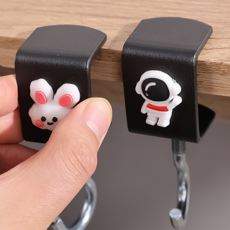 Adjustable Desk Edge Hook - Student Backpack Storage Hook - Multi ...