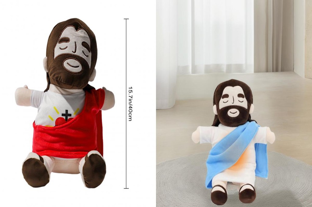 Wandereve| Snuggly Jesus Plush Sweet Dreams Jesus Toy Jesus Plush Toy ...
