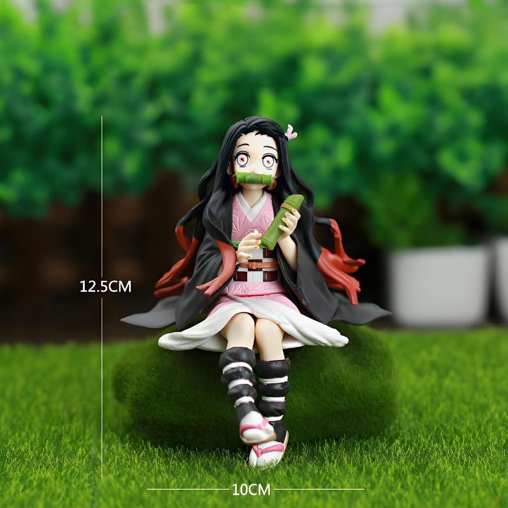 Demon Slayer Kimetsu No Yaiba Sitting Position Rice Ball 10cm Anime ...