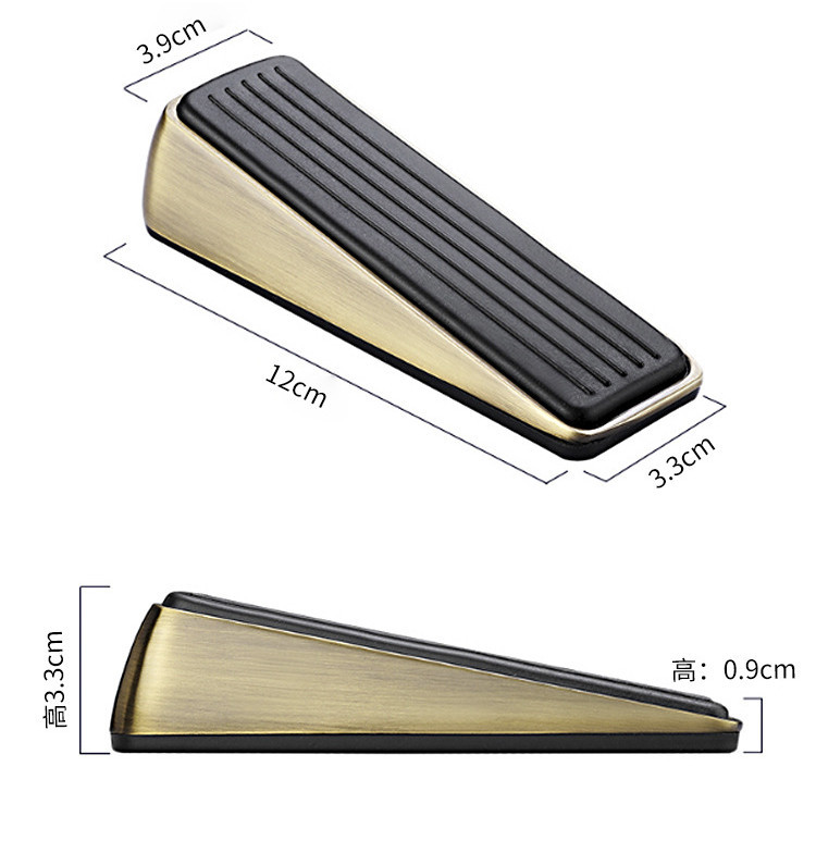 Punch Free Anti-collision Door Stop Movable Door Stopper Rubber ...