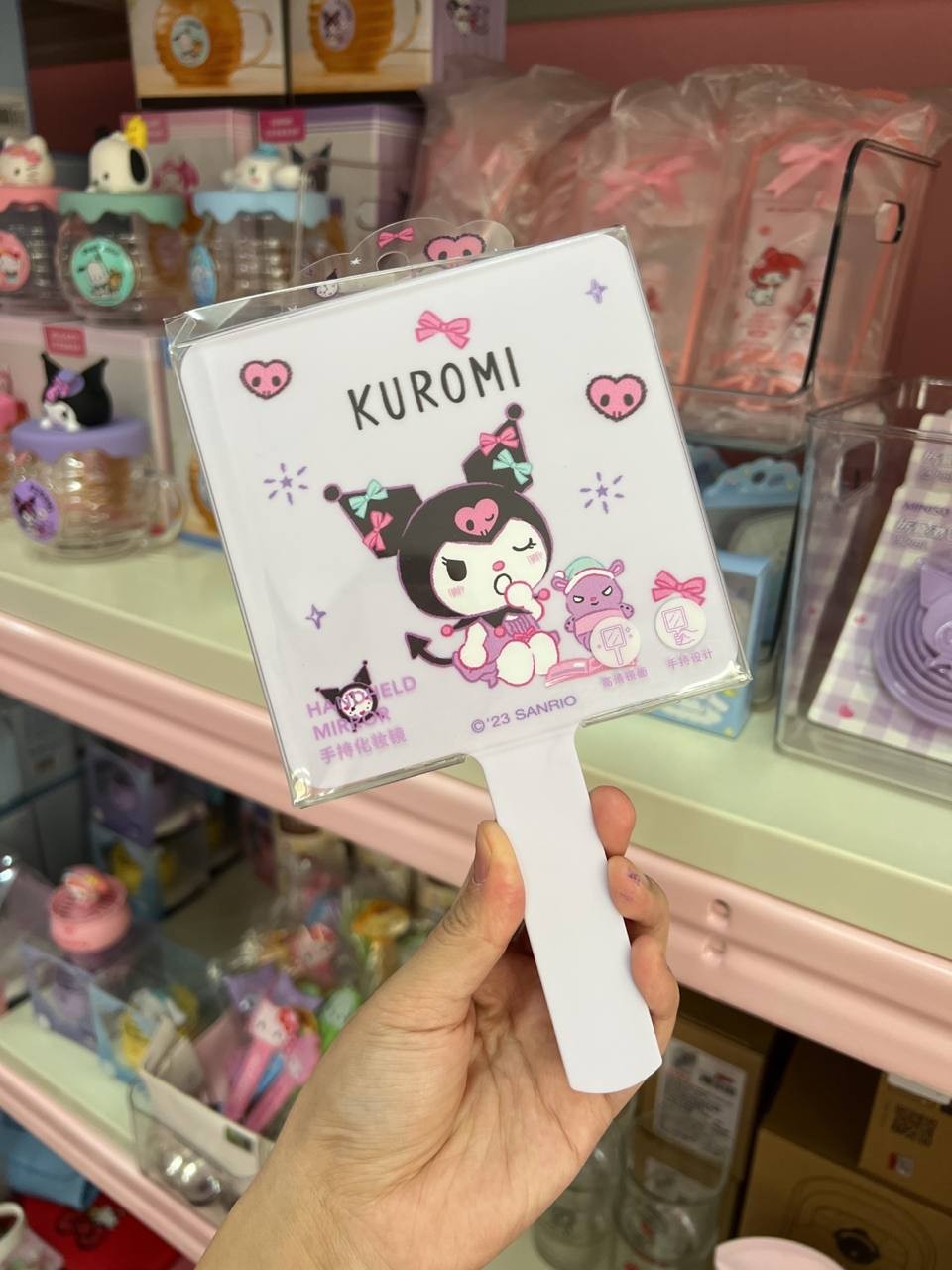 Kuromi Handheld Mirror | Shopee Malaysia