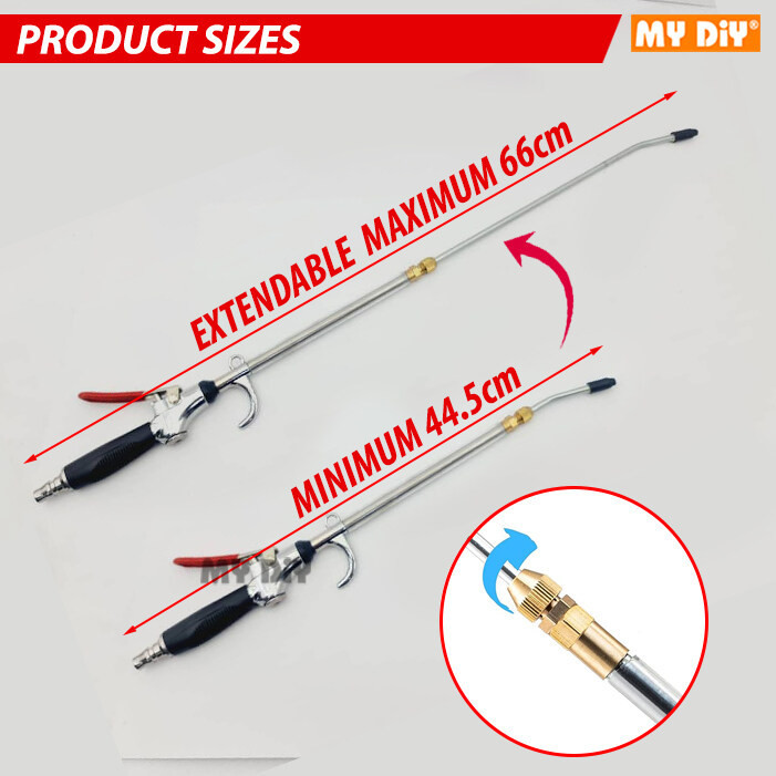 MYDIYHOMEDEPOT - HIGH FLOW AIR BLOWER GUN AIR DUSTER BLOWER GUN DUST ...