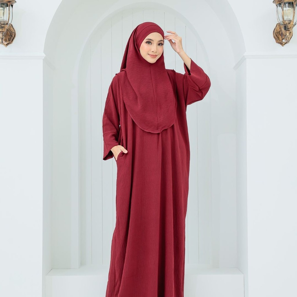 SET KAFTAN + TUDUNG CEY IRONLESS Baju Clothing Wanita | Shopee Malaysia