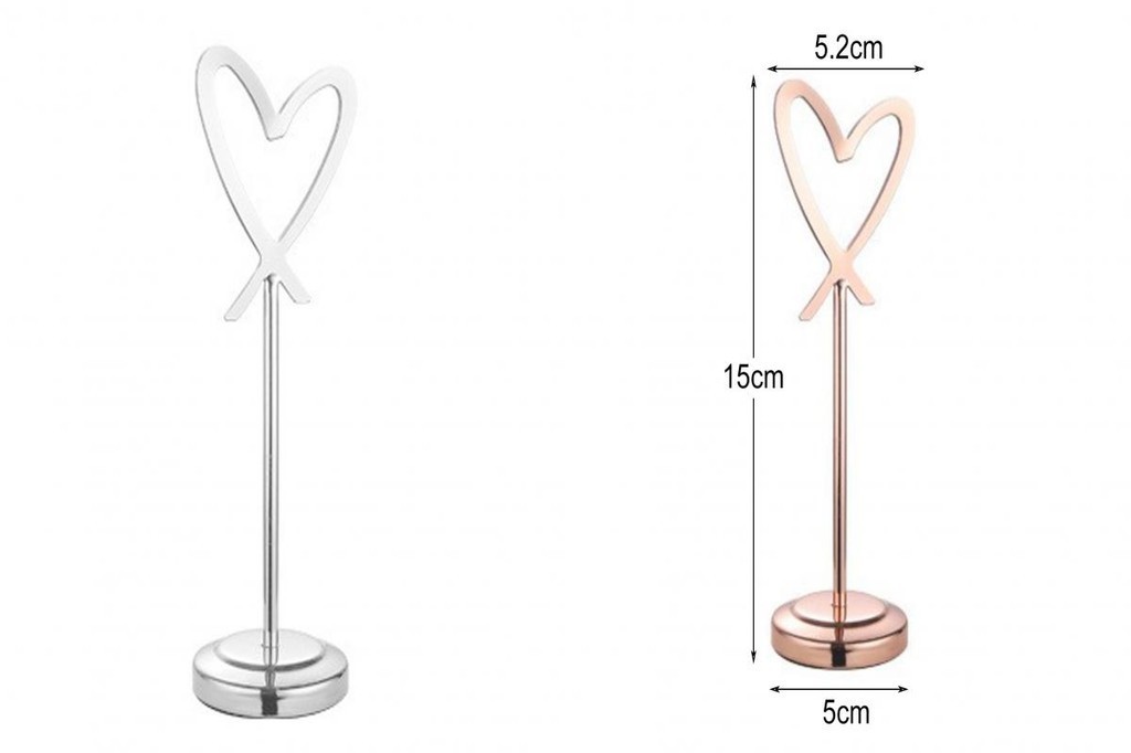 livecity| Table Place Card Holder Party Supplies Stainless Steel Table ...