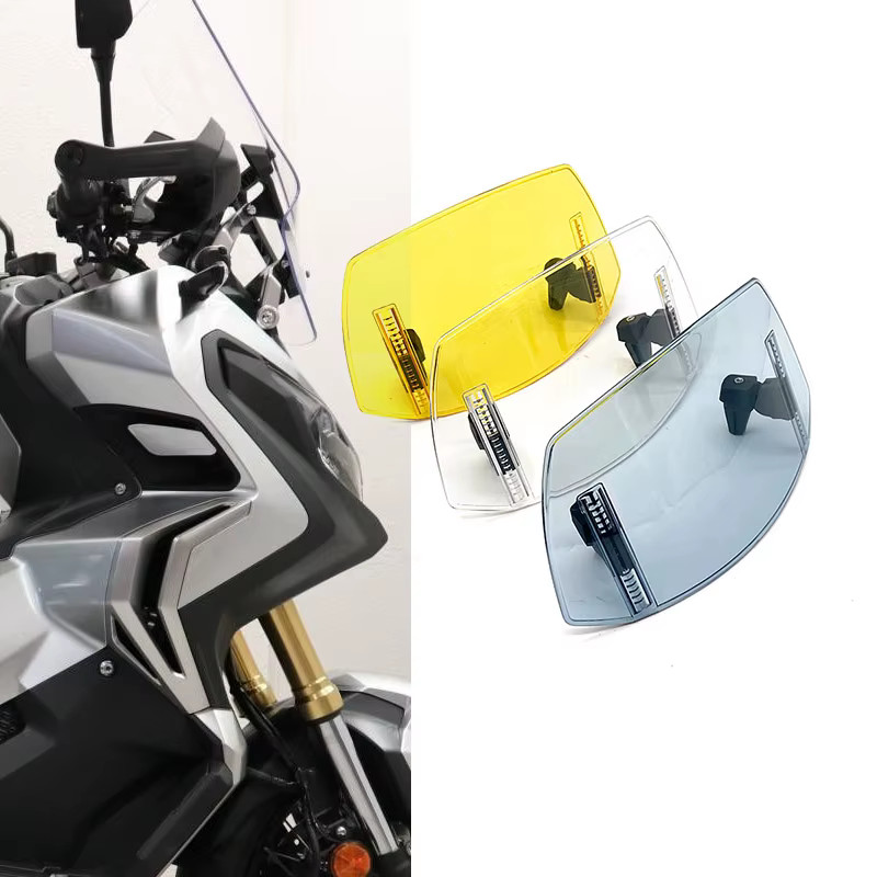 Motorcycle Windshield Extension Adjustable Spoiler Deflector Fit For ...