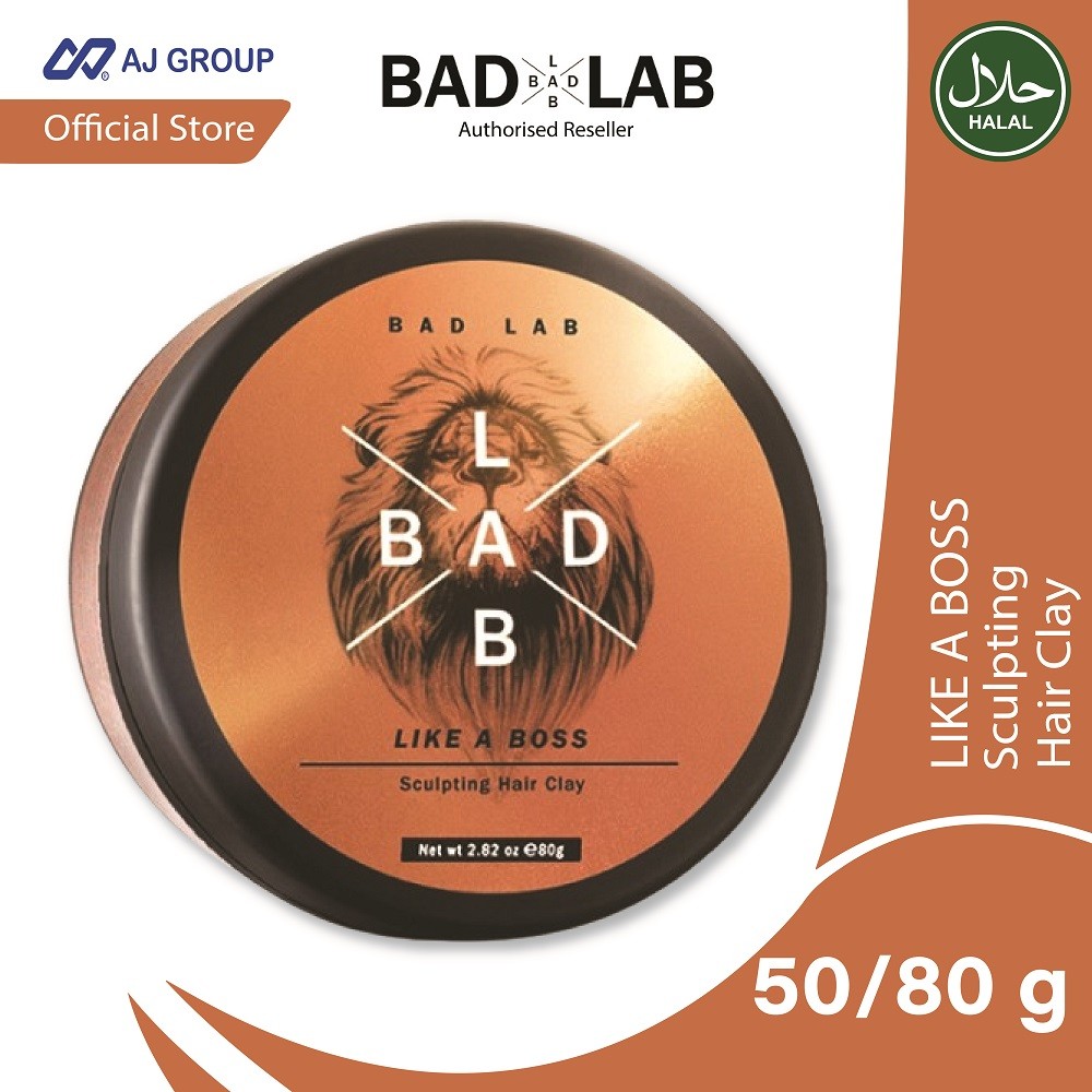 Bad Lab Like a Boss Sculpting Hair Clay (50g/80g) | Shopee Malaysia