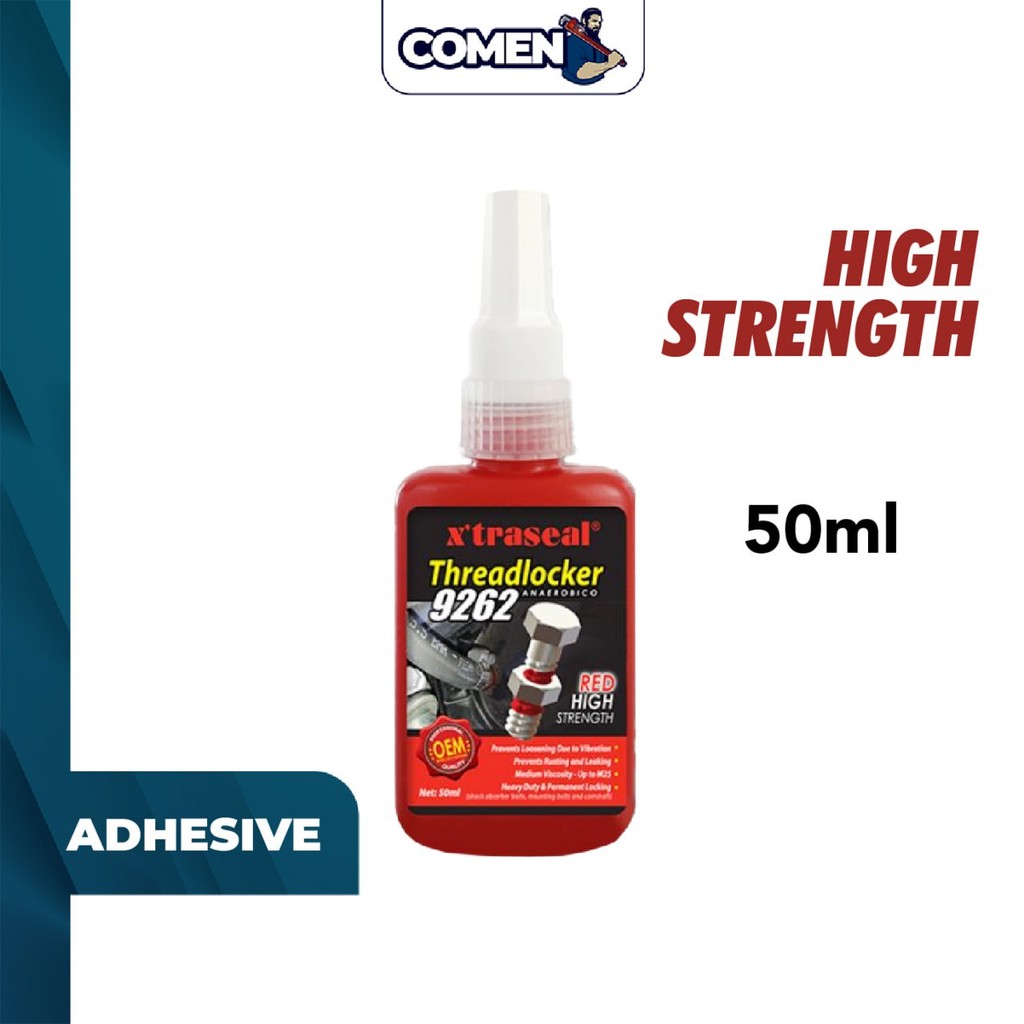 XTRASEAL THREADLOCKER 9262 - RED (HIGH STRENGTH) 50ML | Shopee Malaysia