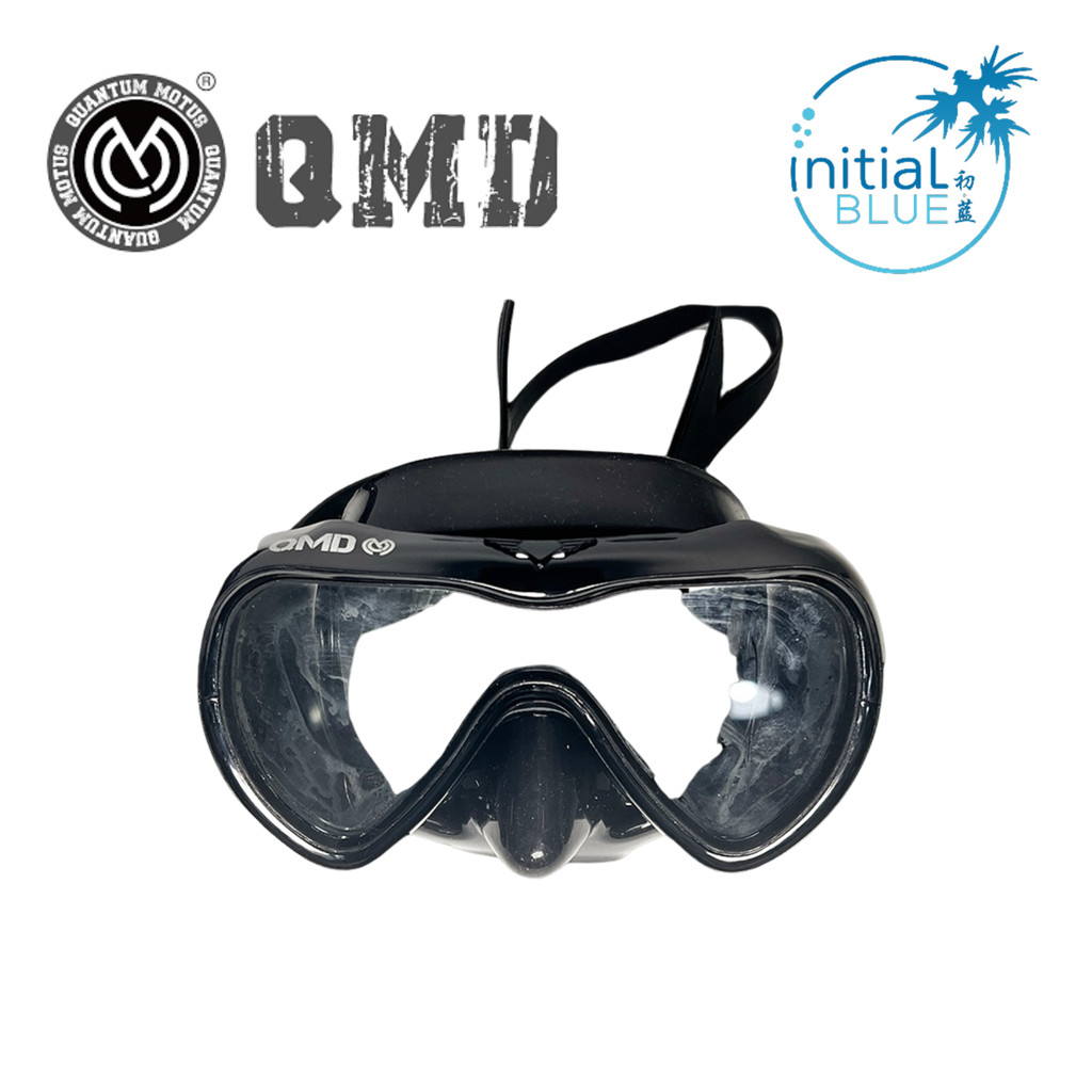 QMD Scuba Diving Mask Black Asian Fit Frameless Snorkeling Mask ...
