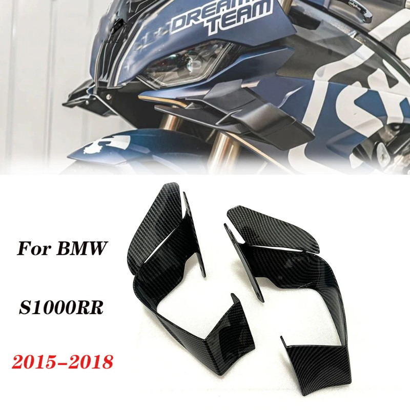 S1000RR Front Spoiler Wind Winglet Motorcycle Aerodynamic Wing Spoiler ...