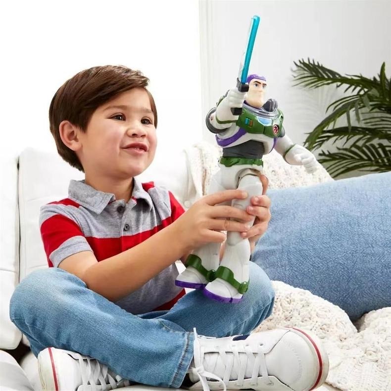 New Buzz Lightyear Electric Doll Toy Story R Us Hand-Made Sound Effects ...