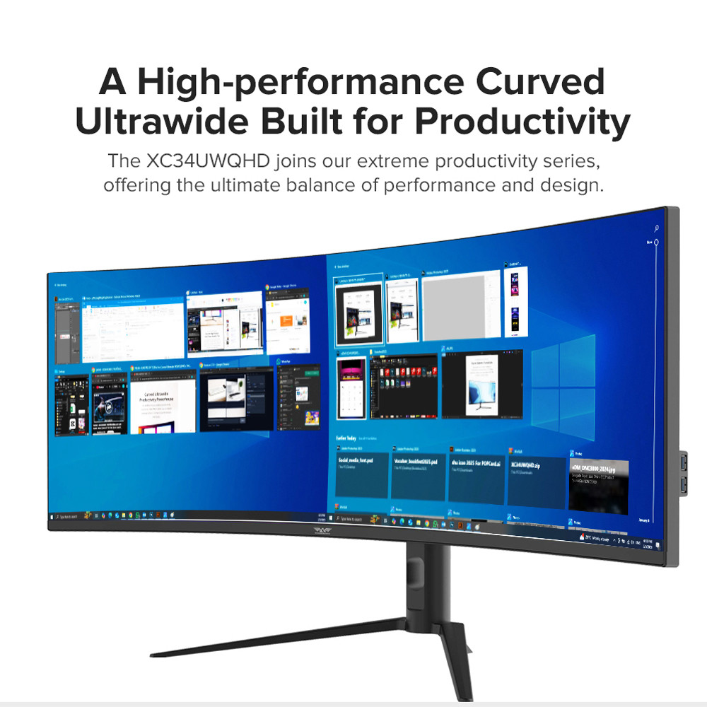 Armaggeddon 34" 180Hz 1Ms Curve Ultra Wide Built In Speaker Gaming ...