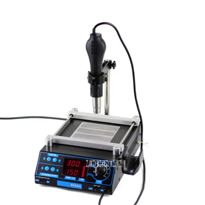 853AA Multifunctional Hot Air Desoldering Station Hot Air Gun Soldering ...