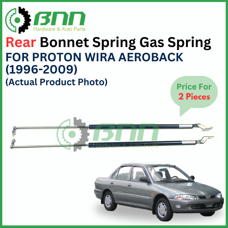 [BNN] Proton Wira Aeroback Rear Gas Spring Backstay Bonnet Damper Boot ...
