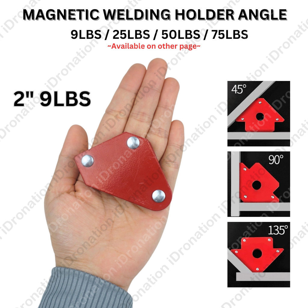 2Inch 9LBS Magnetic Welding Holder Angle Strong Magnet Welder ...