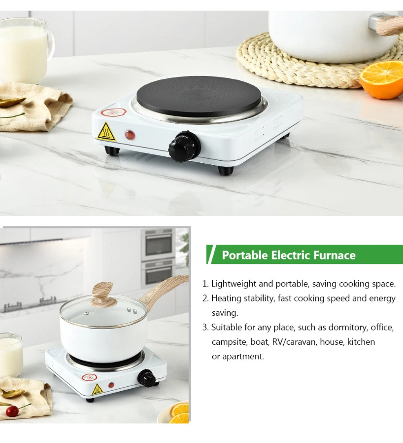 500/2000W Single Double Hot Plate Electric Stove Induction Cooker ...