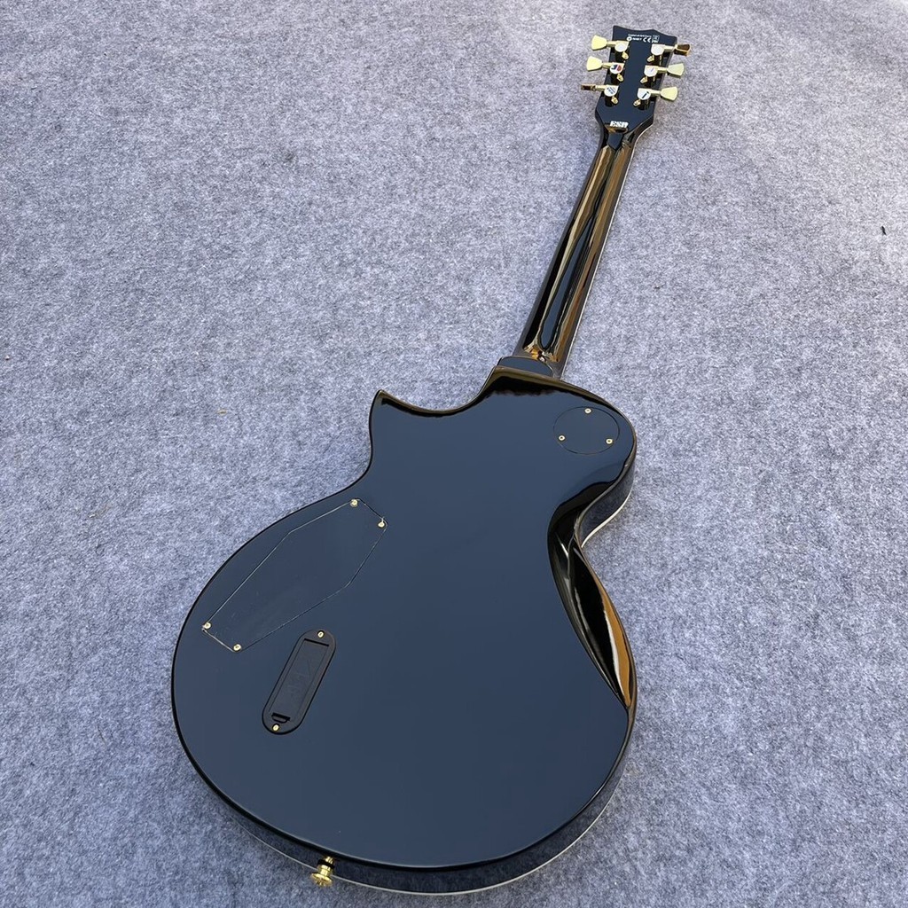 ESP LTD Deluxe EC-1000 Electric Guitar EMG Pickups Abalone Shell Inlay ...