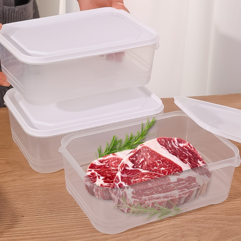 [ Featured ] Fridge Meat Fresh-keeping Box - Bento Sub-packing Case ...