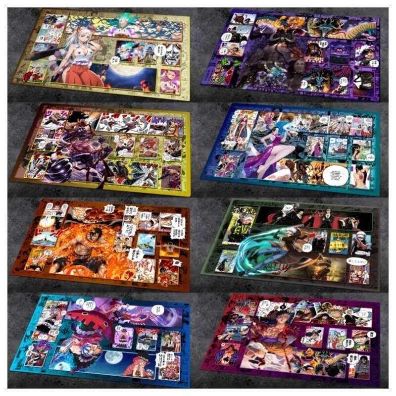 Anime One Piece OPCG Dedicated GAME Card PlayMat Battle Against Luffy ...