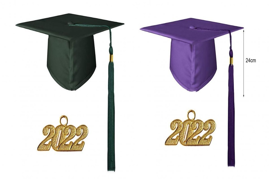 12 Colors Graduation Top Hat for Photography Aesthetic Tassel Decor ...